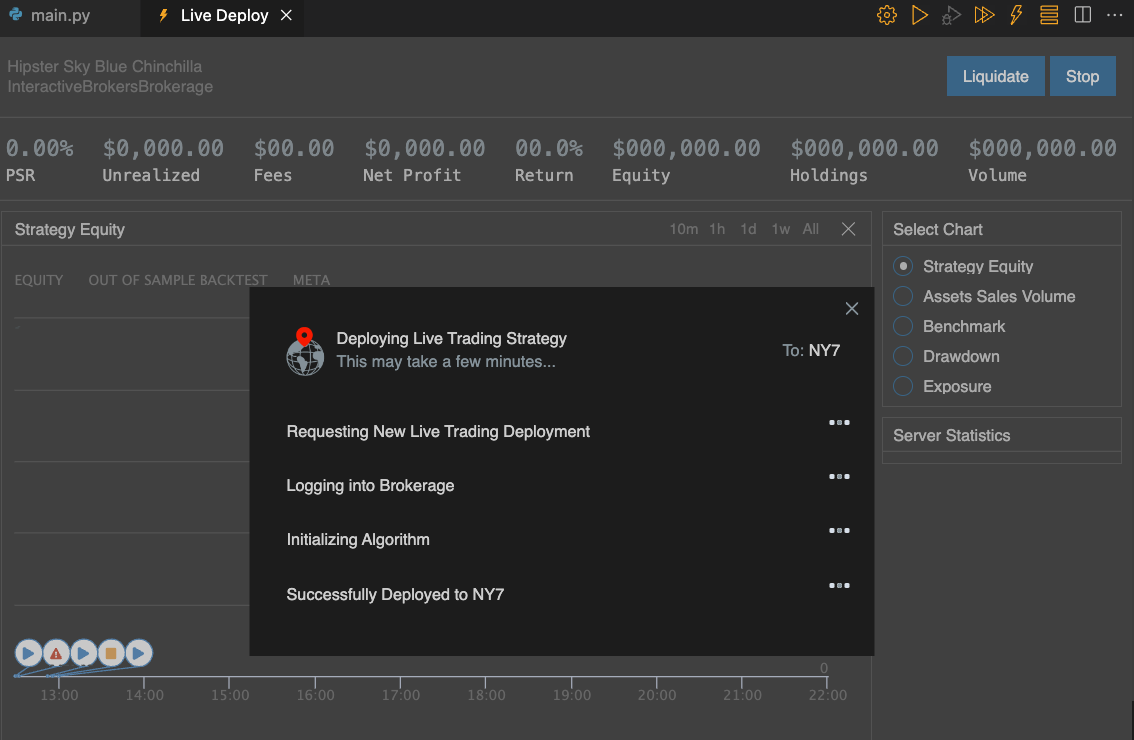 Live Trading with Interactive Brokers and QuantConnect